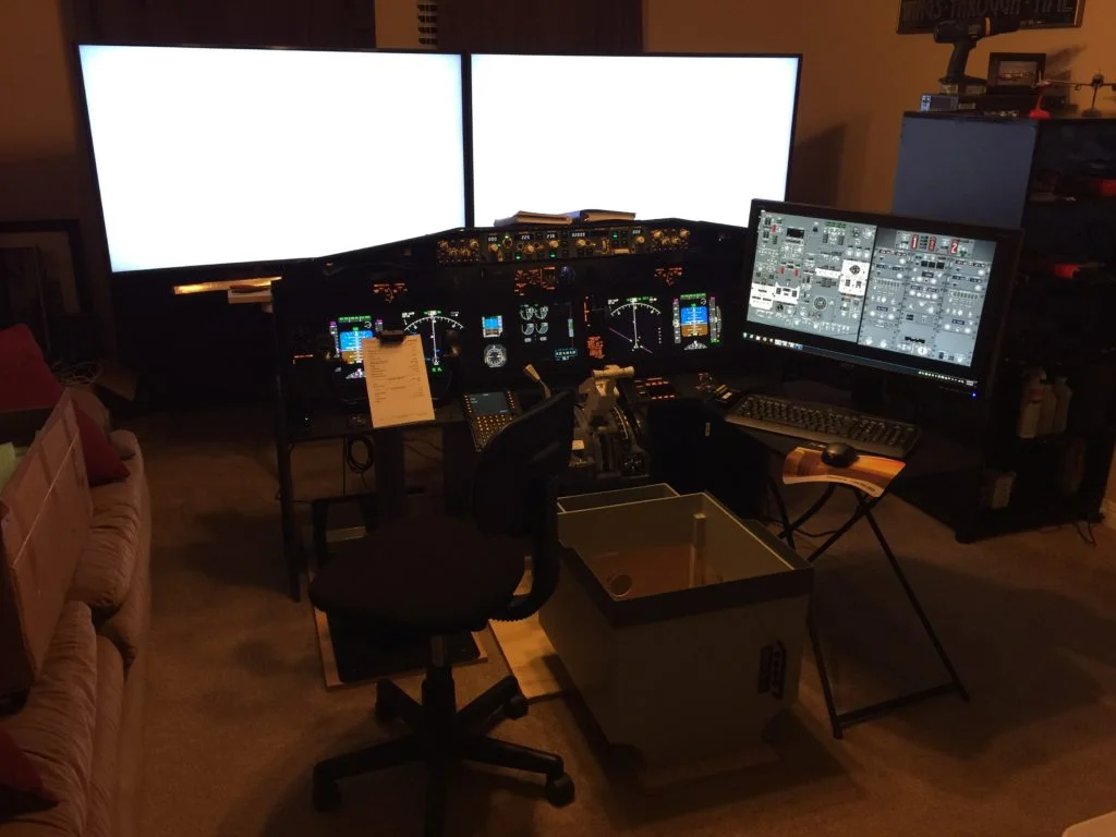 How Much Does A Home-Built Airliner Flight Simulator Cost ...
