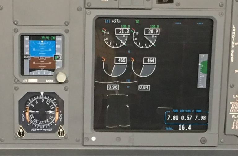 Main Instrument Panel (MIP) - SimObsession - Home Built Boeing 737-800 ...