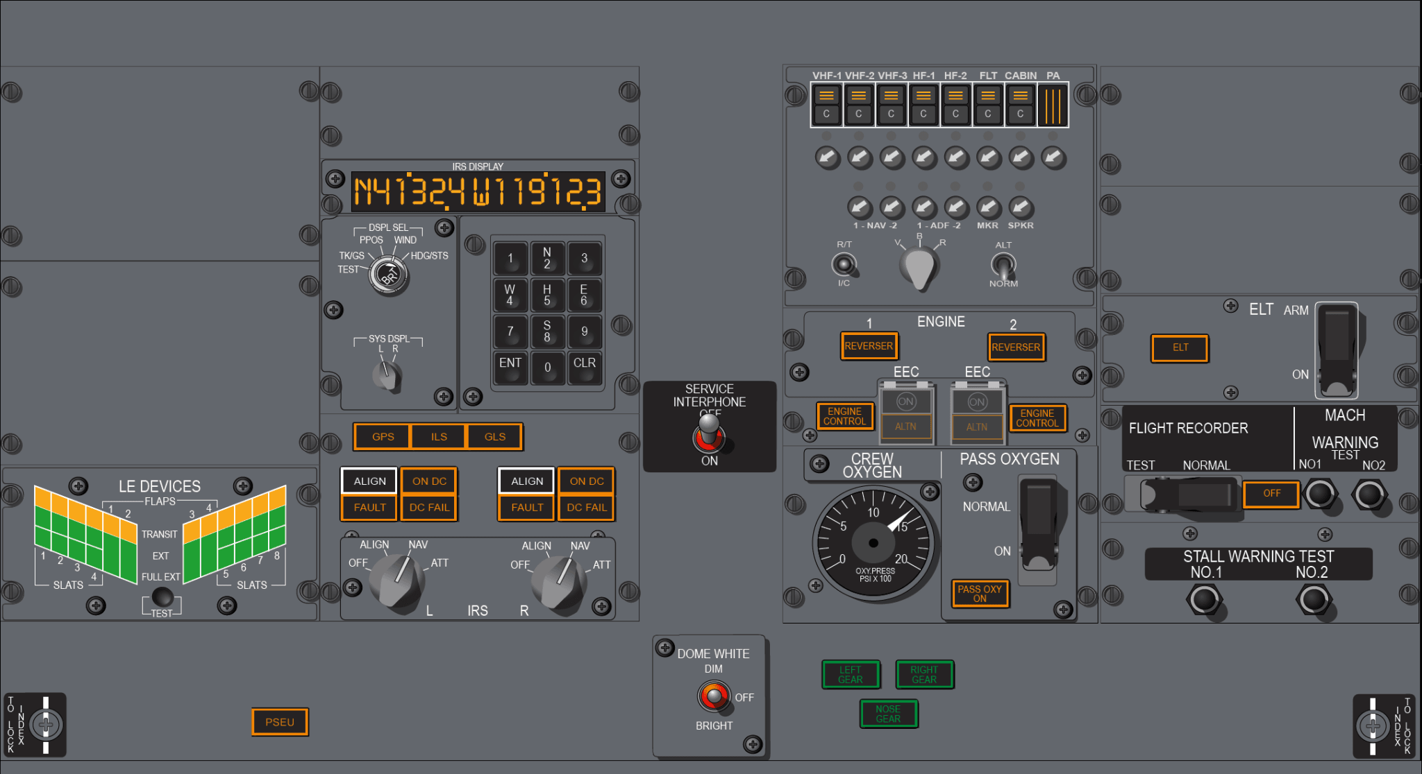 Combined Config Item Visual Locator - SimObsession - Home Built Boeing ...