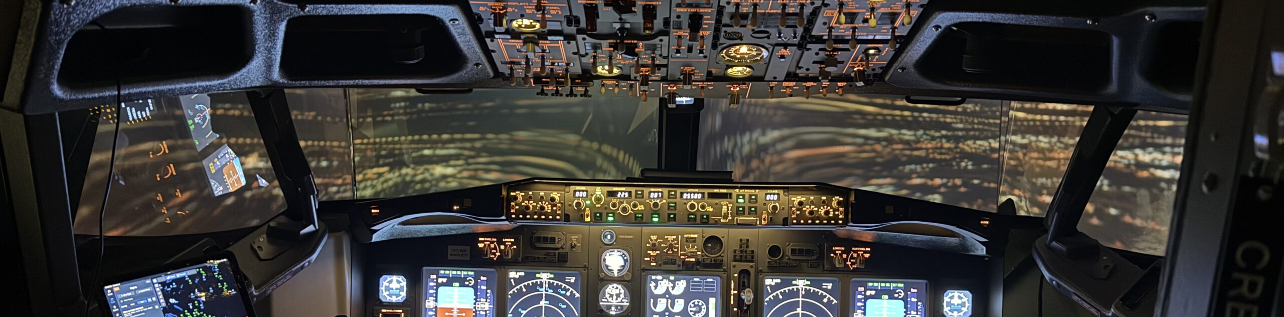 Cockpit Panel Lighting - SimObsession - Home Built Boeing 737-800 ...
