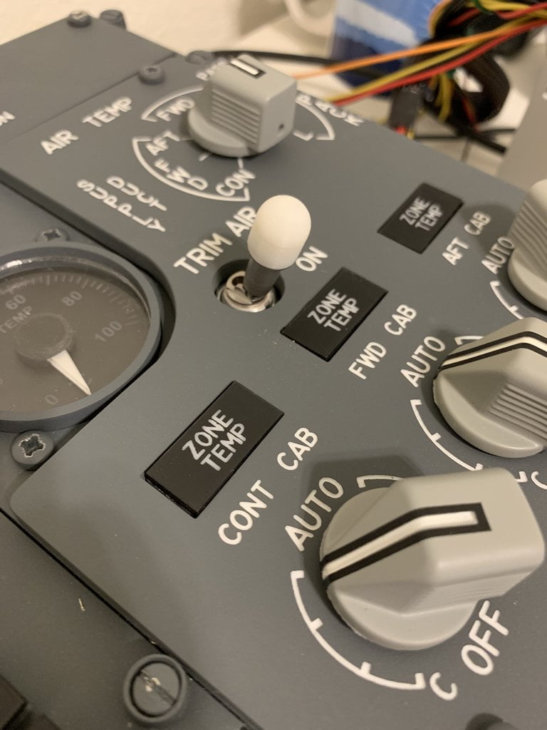 Fun With 3D Printing! - SimObsession - Home Built Boeing 737-800 Flight ...